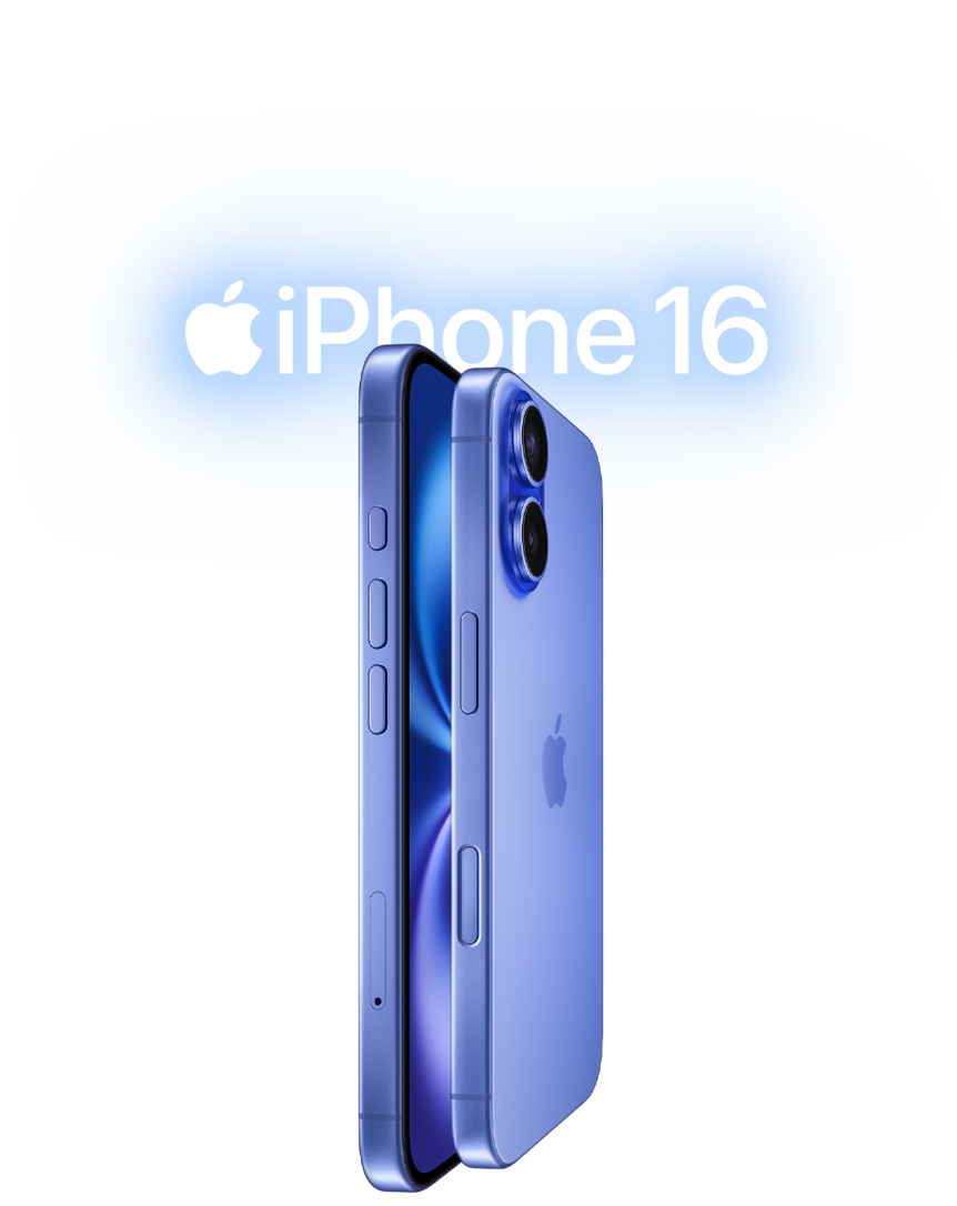 Køb iPhone 16 128GB Ultramarine | Humac Premium Reseller
