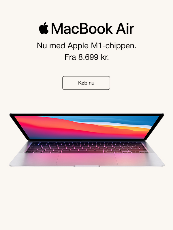 Danmarks største udvalg af Apple produkter