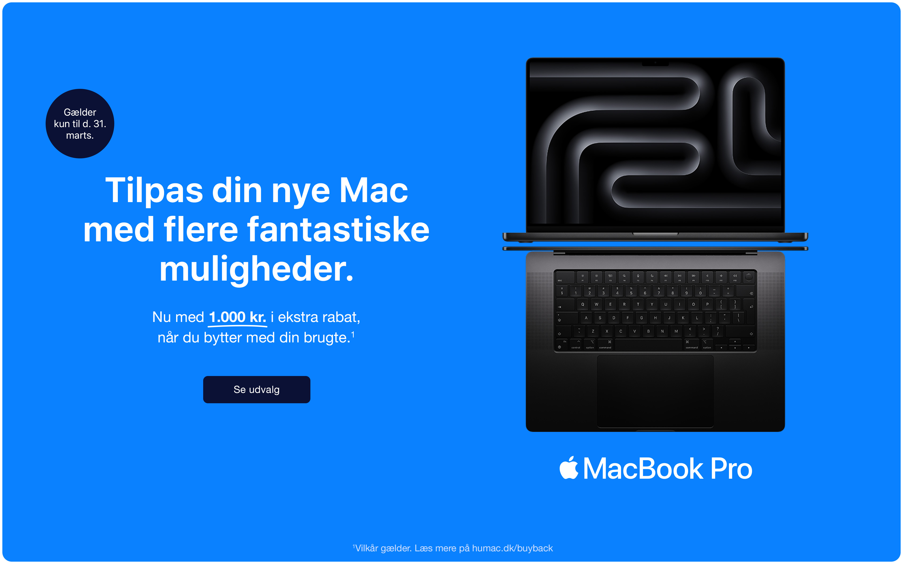 Danmarks største udvalg af Apple produkter